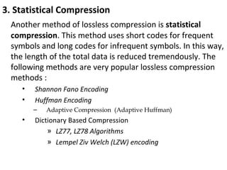 lecture on data compression | PPT