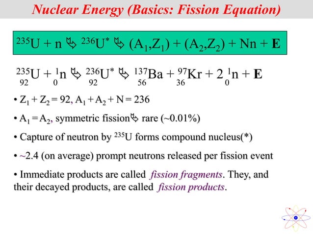 Principles of nuclear energy | PPT | Chemistry | Science