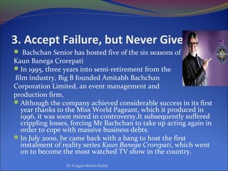 10 lessons from amitabh | PPT