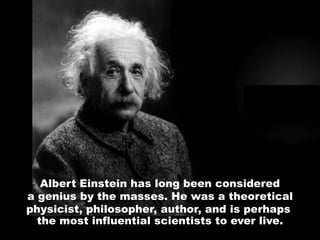 10 lessons that can be learnt from albert einstein | PPSX