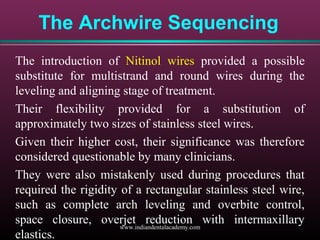 leveling & aligning in orthodontics /certified fixed orthodontic ...