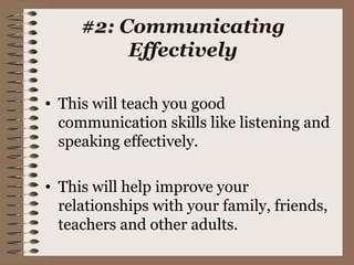 10 Life Skills for a Healthy Life | PPT