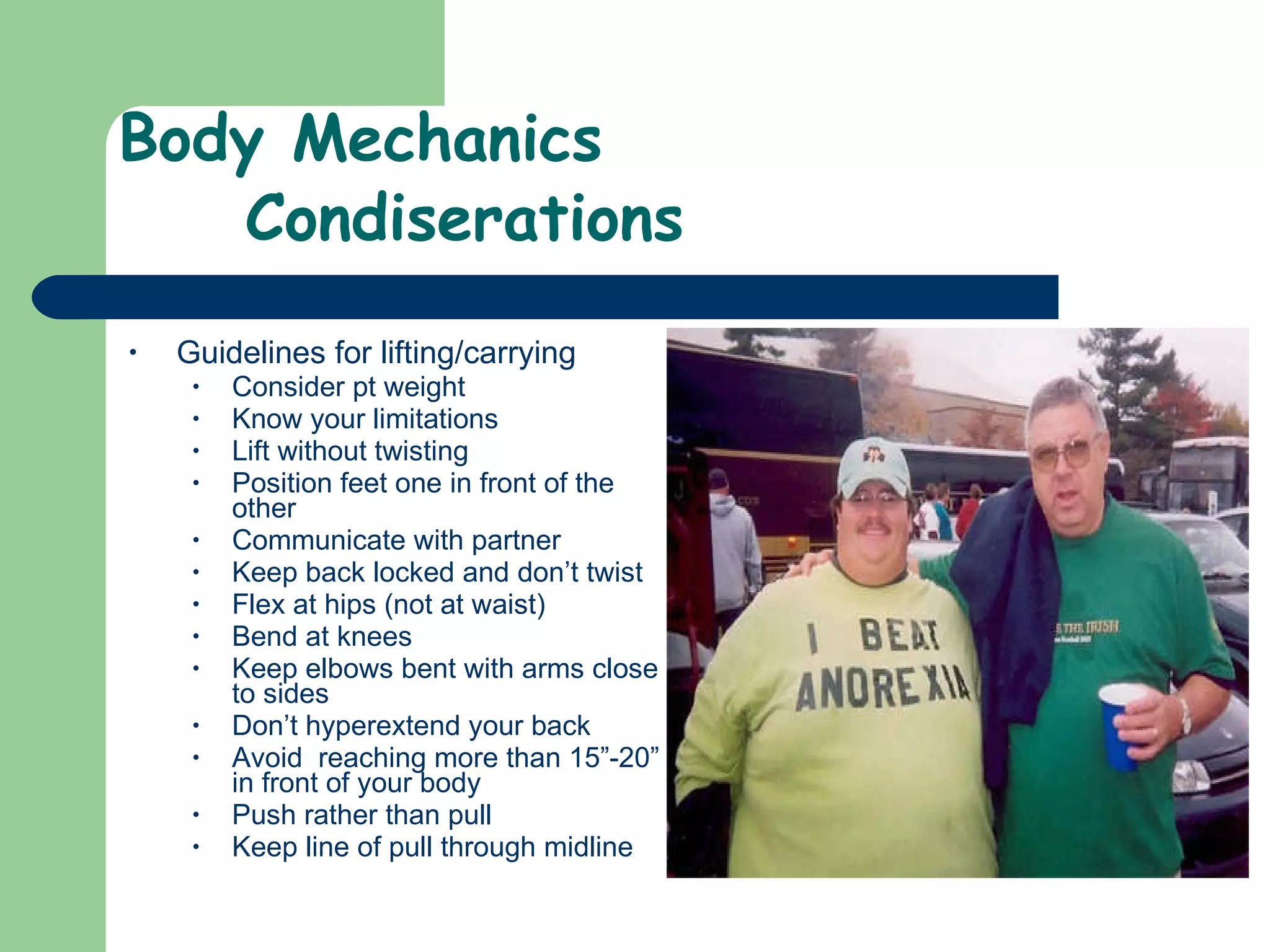 10)Lifting And Moving Patients | PPT