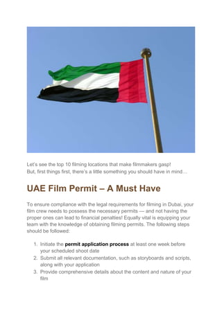 10 Locations That Will Make You Want To Film In UAE.docx
