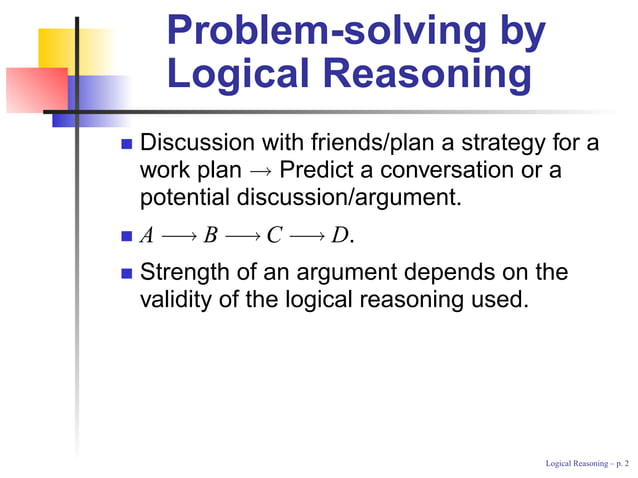 10 Logical Reasoning | PDF