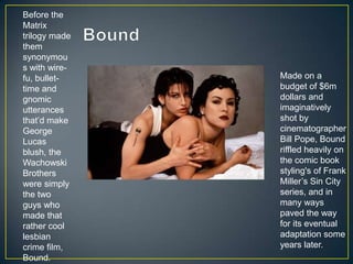 10 low budget thrillers | PPTX