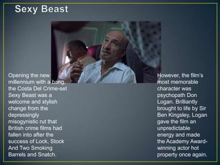 10 low budget thrillers | PPTX