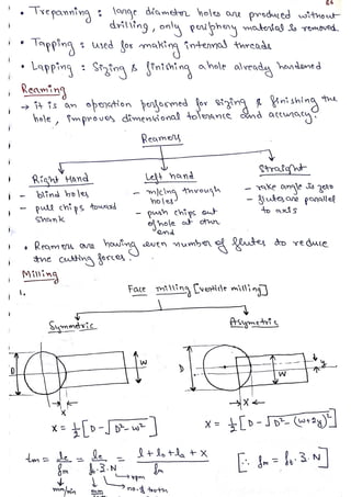 hand written short machine tool | PDF | Manufacturing Industry | Industries