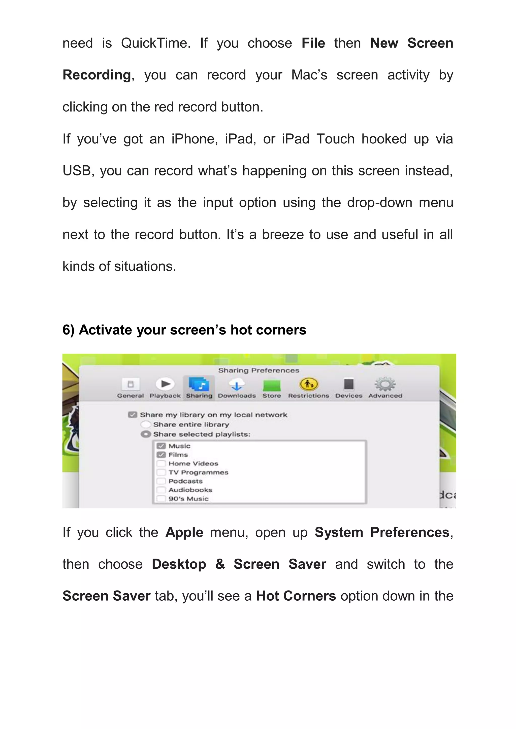 10 main features of macbook pro | PDF