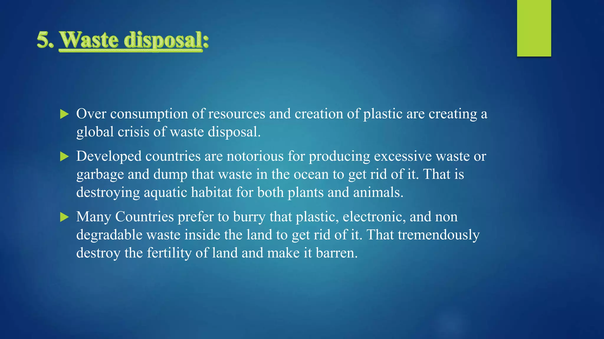 10 Major Environmental Problems | PPTX 10 Major Environmental Problems | PPTX