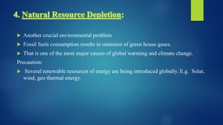 10 Major Environmental Problems | PPTX
