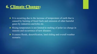 10 Major Environmental Problems | PPTX