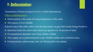 10 Major Environmental Problems | PPTX
