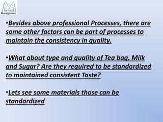 Making Tea Process | PDF | Food & Drink