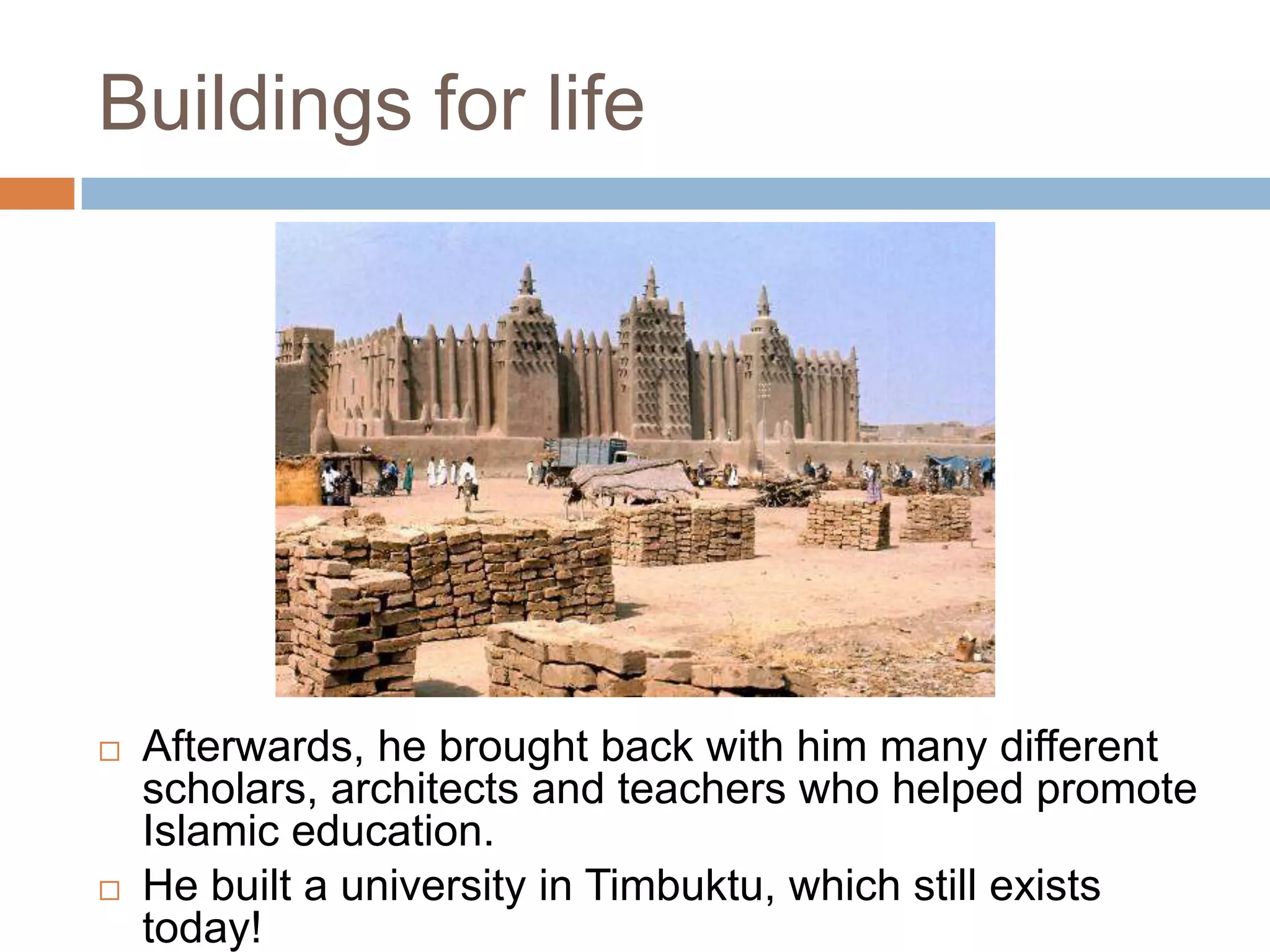 Kingdom of Mali & Mansa Musa | PPTX