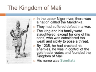 Kingdom of Mali & Mansa Musa | PPTX