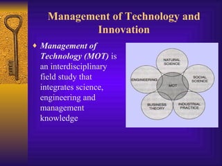 10-Management of Technology | PPT | Technology Industry | Industries