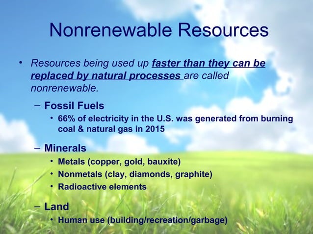 Managing Earth's Resources | PPT | Indoor Environmental Quality | Home ...