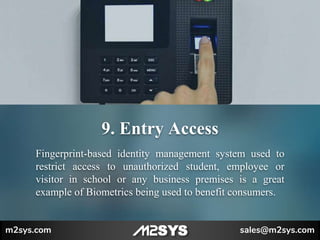 10 massive biometric technology examples that revamped the world | PPT