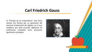 10 MATEMÁTICOS MÁS SOBRESALIENTES DE LA HISTORIA | PPT