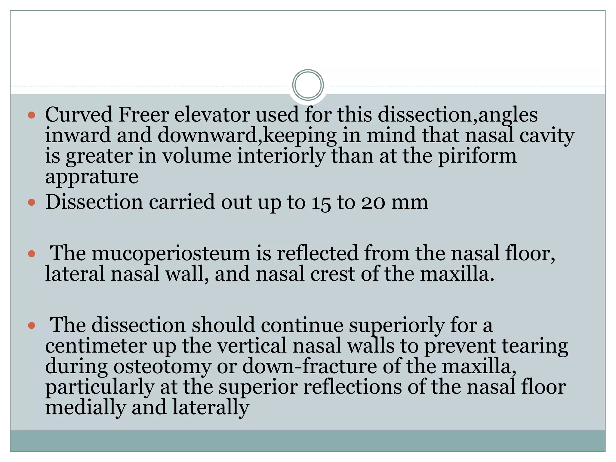 Maxillary Osteotomy Procedures | PPTX