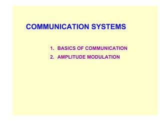 10m communication systems | PPT