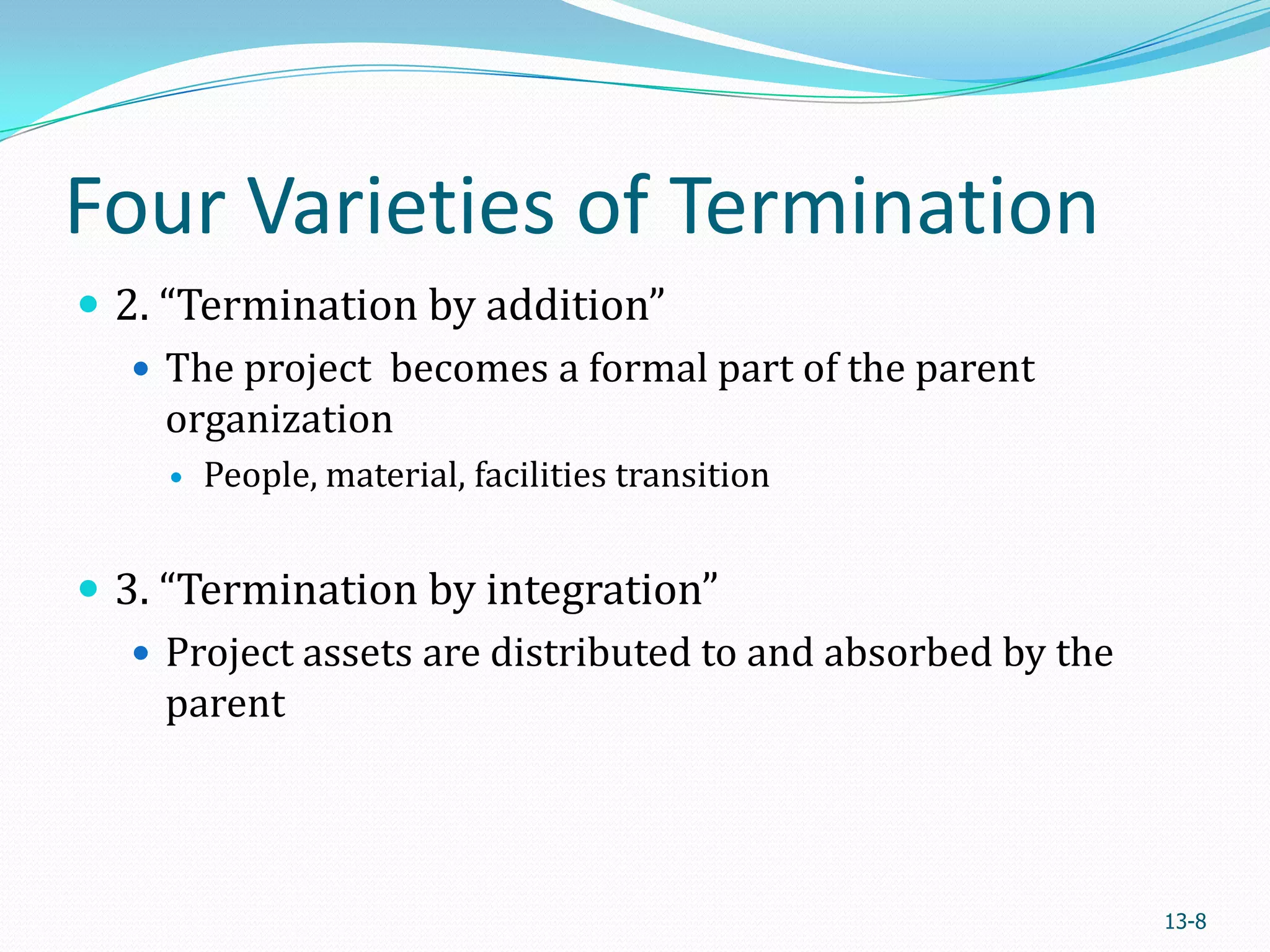 10 me667 chap7 project termination | PPT