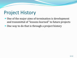 10 me667 chap7 project termination | PPT