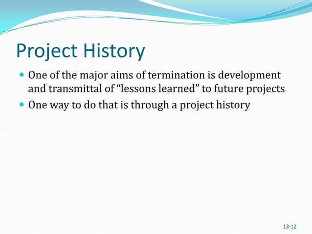 10 me667 chap7 project termination | PPT