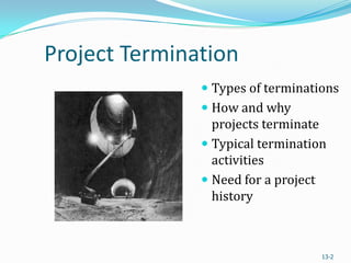 10 me667 chap7 project termination | PPT