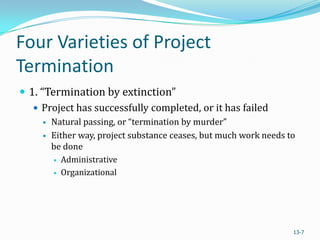 10 me667 chap7 project termination | PPT
