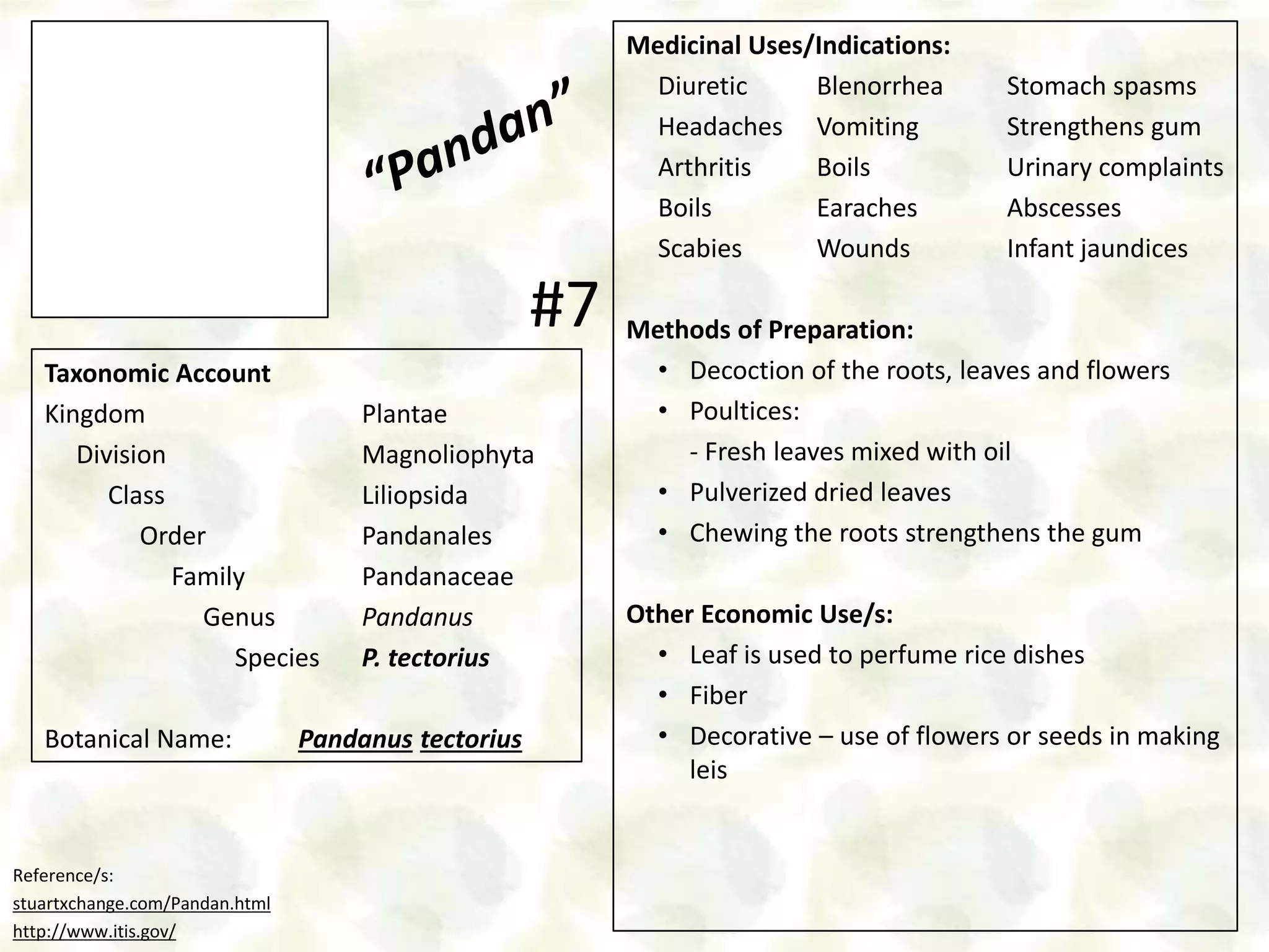 10 Medicinal Plants Found in DLSU-D Botanical Garden | PPTX