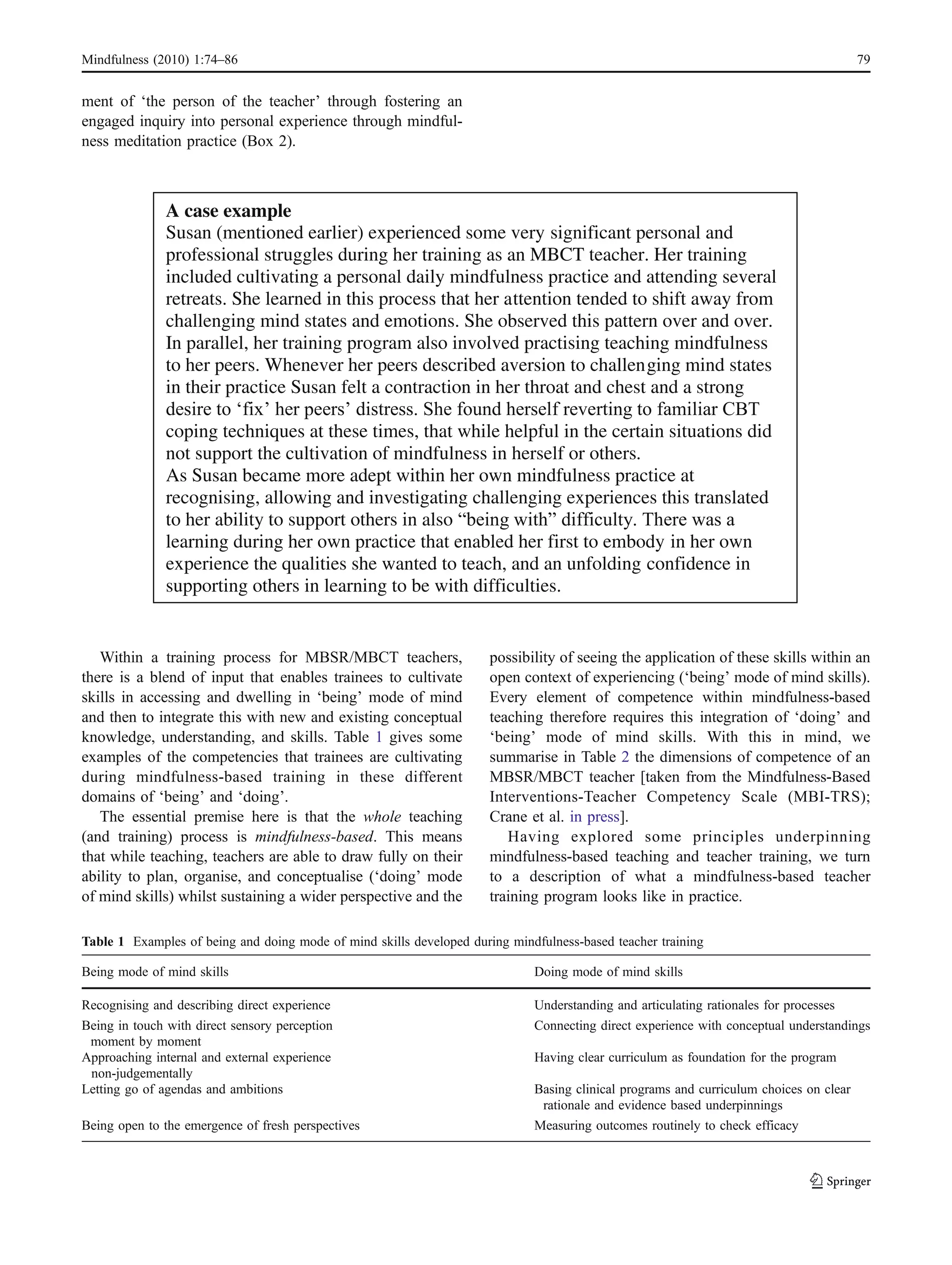 10 mindfulness training | PDF