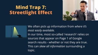 10 Mind Traps You Need To Know | PDF