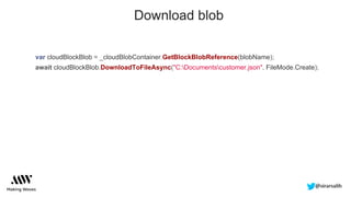 Azure Table Storage: The Good, the Bad, the Ugly (10 min. lightning talk) | PPTX