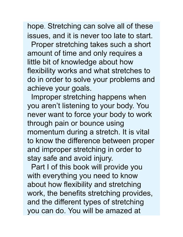 10 Minute Stretching - Simple Exercises To Build Flexibility Into Your ...