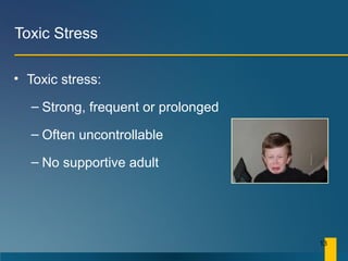 Brain Development and Toxic Stress | PPT