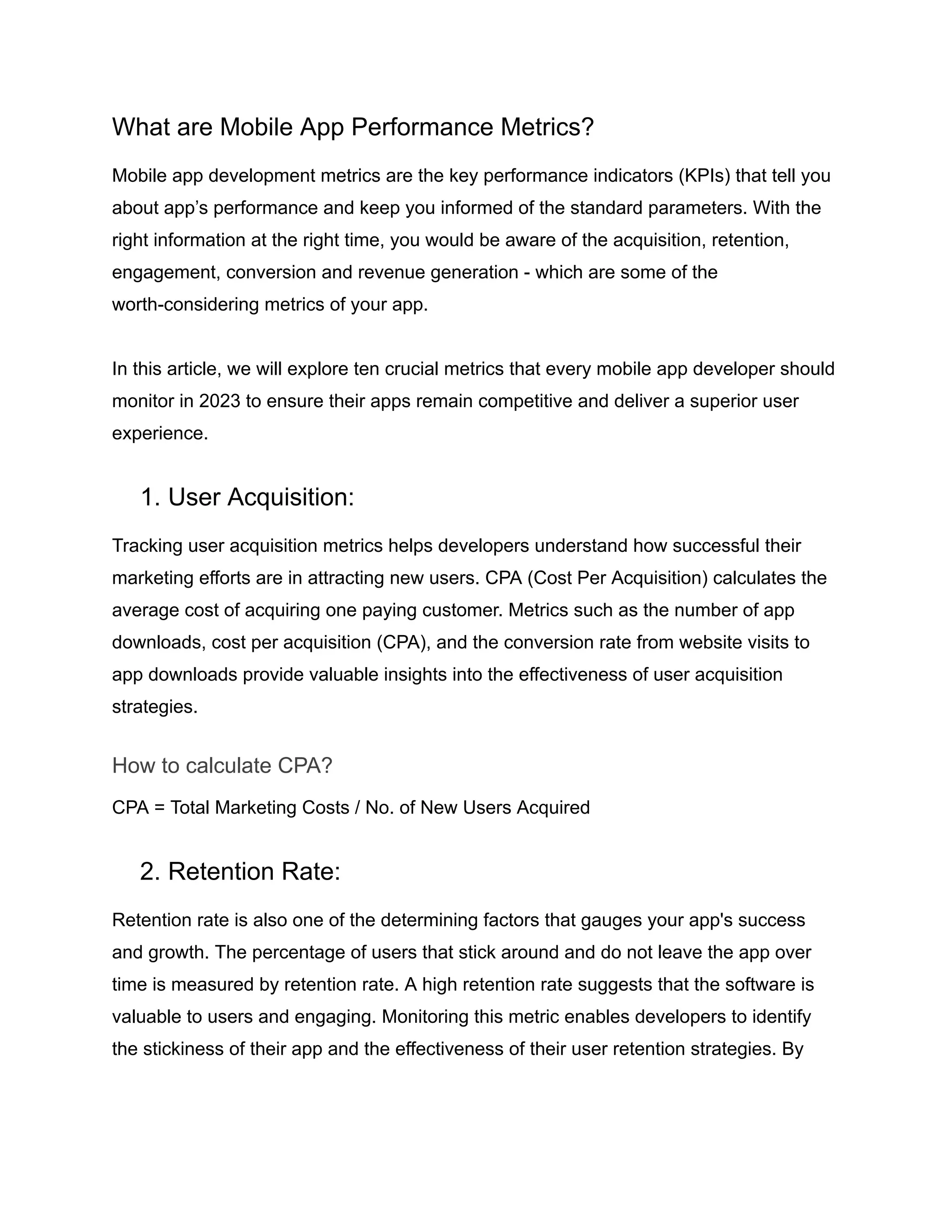 10 Mobile Application Performance Metrics That You Should Be Monitoring