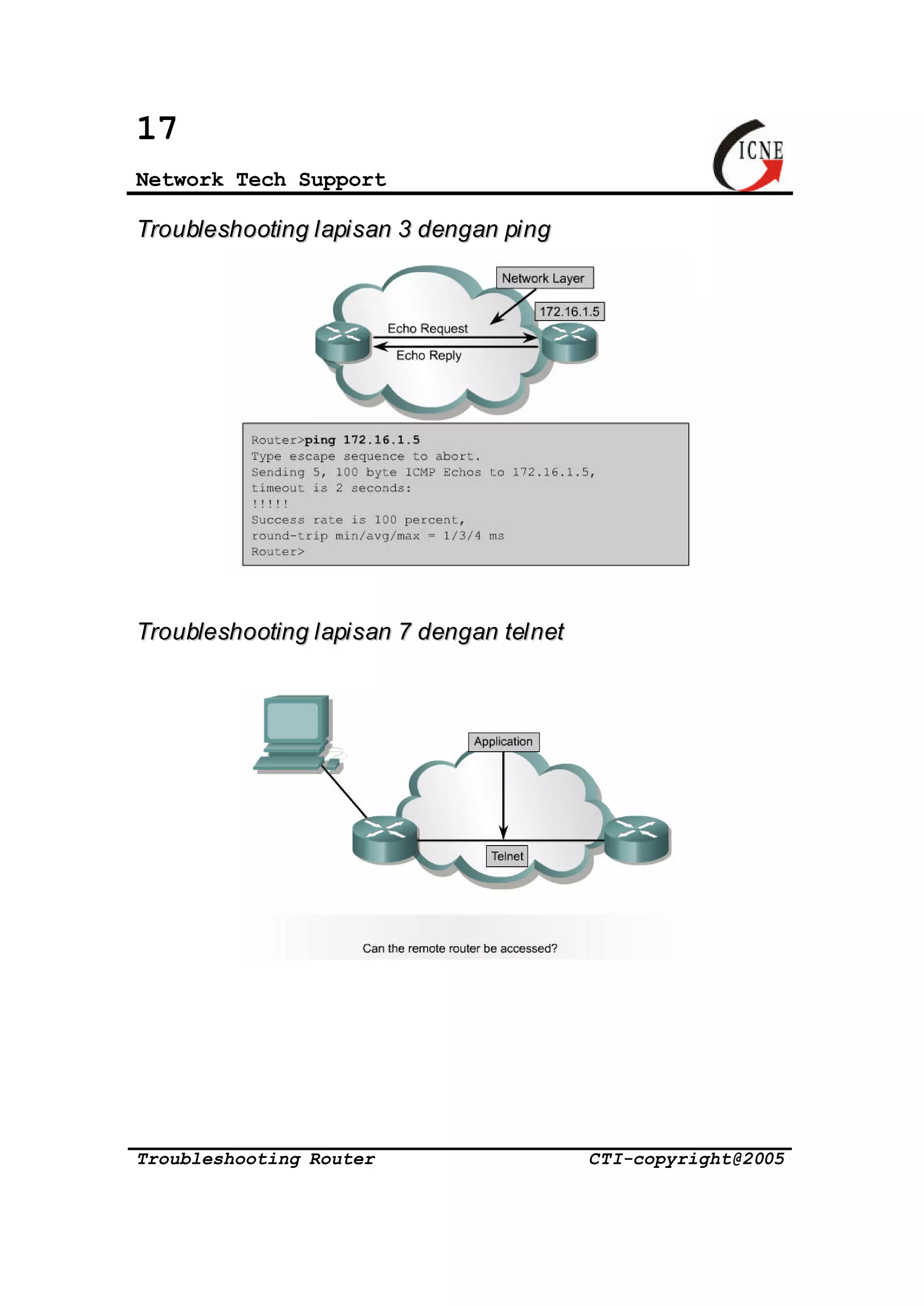 10module 22 troubleshooting-router | PDF