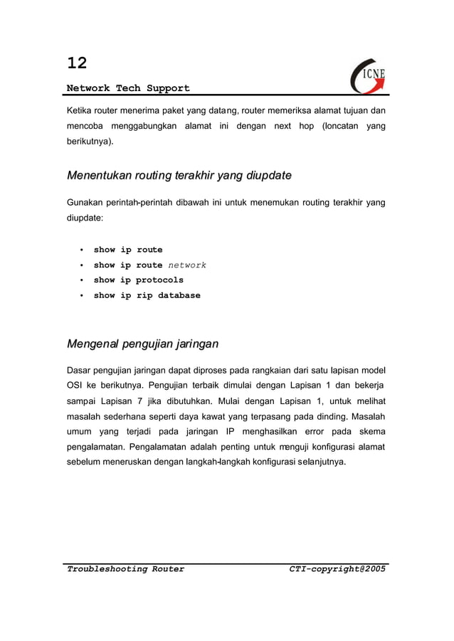 10module 22 Troubleshooting Router Pdf