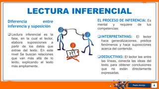 La inferencia | PPTX