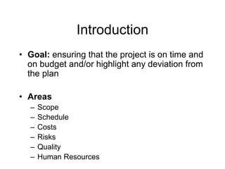 project monitoring_and_control in project mgt | PPT