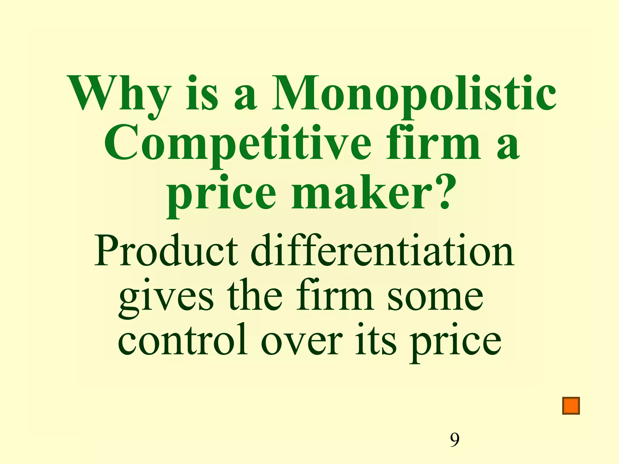 10 monopolistic competition and oligopoly | PPT