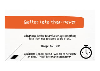 10 Most Common American Idioms Helping Your English Sound Natural | PDF