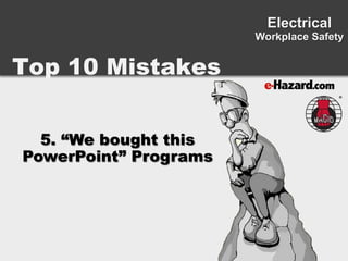10 Most Common PPE Mistakes in Electrical Arc Flash | PDF