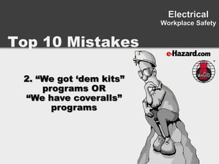 10 Most Common PPE Mistakes in Electrical Arc Flash | PDF