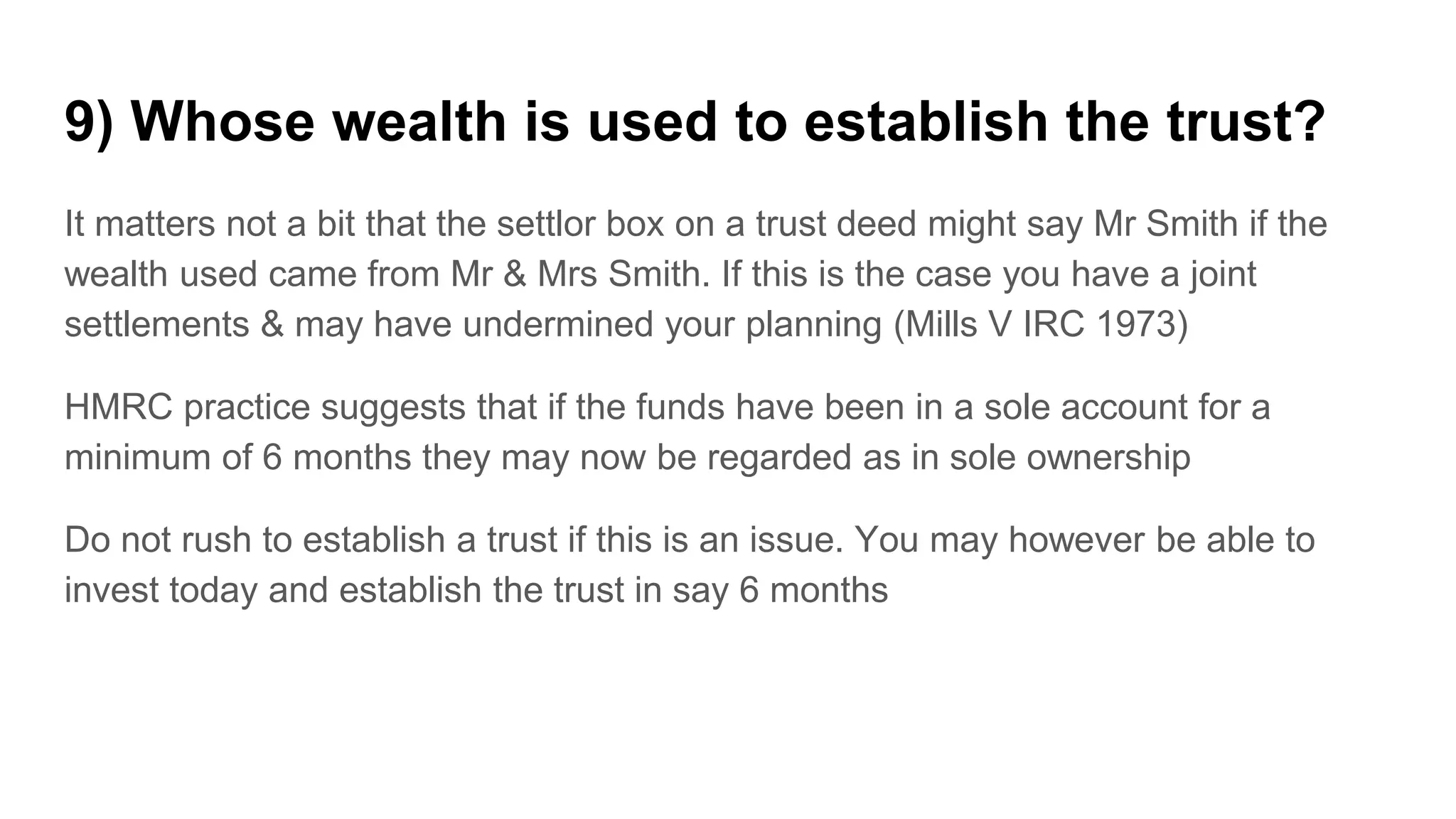 10 most common trust problems | PPTX