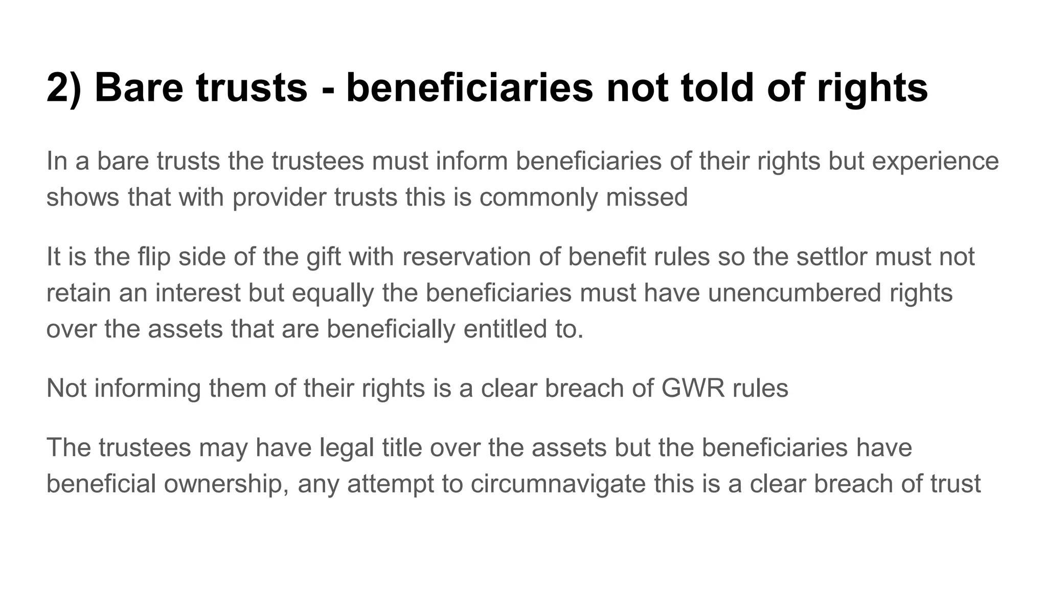 10 most common trust problems | PPTX