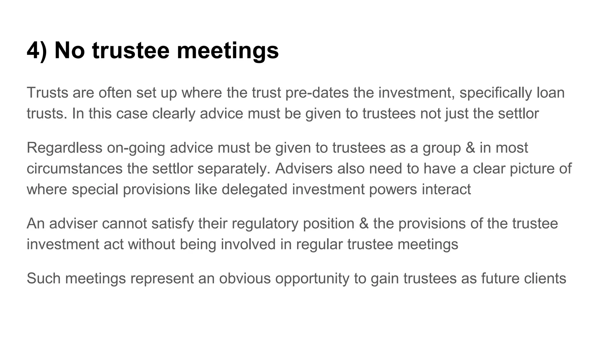 10 most common trust problems | PPTX