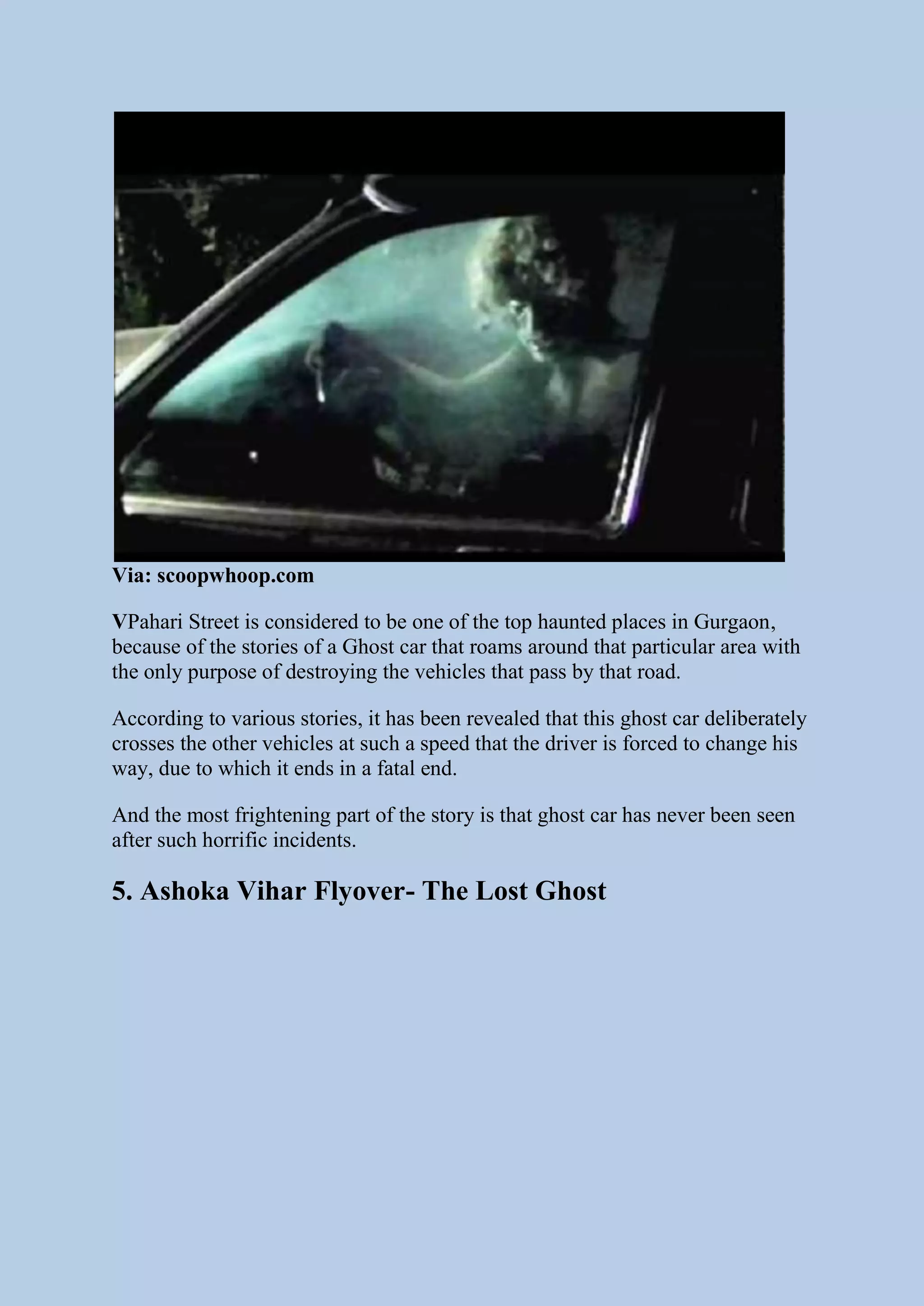 10 most haunted places in gurgaon that will horrify you for sure | PDF